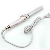 China LCD Digital Electric Ceramic 2 In 1 Ionic Hair Straightener Curler Pink Color for sale