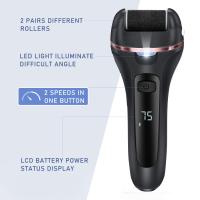 China Electric Foot Grinder Vacuum Callus Remover Rechargeable Foot Files Clean Tools for sale