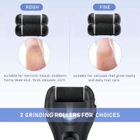 China Electric Foot Grinder Vacuum Callus Remover Rechargeable Foot Files Clean Tools for sale