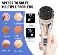 China Portable USB Electric Foot Callus Remover Electric Vacuum Adsorption Foot Grinder for sale