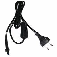 China UC Brazilian Power Cord 6A 250V Waterproof Black Color Extension Cords for sale