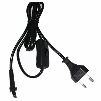 China UC Brazilian Power Cord 6A 250V Waterproof Black Color Extension Cords for sale