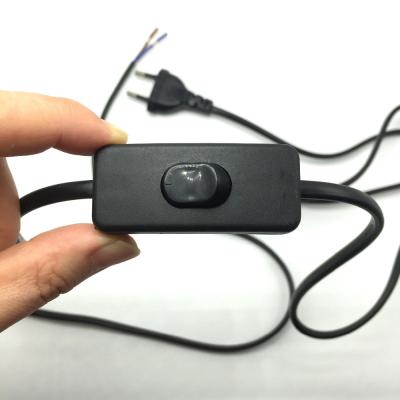 China UC Black Brazil Laptop Power Cord 100 Foot Extension Cord With Switch for sale