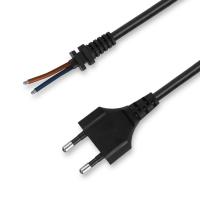 China UC Brazil Power Cord PVC Jacket Pure Copper 2 Prong Electrical Cord for sale