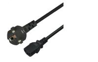 China 2 Prong VDE Power Cord 8ft Length Black Color For Laptop Computer for sale