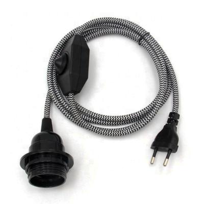 China 2 Pin Laptop VDE Power Cord European Long Waterproof Extension Lead for sale