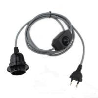 China IEC 7/7 To IEC C13 Switch Power Cord Laptop VDE European Plug Extension Cord for sale