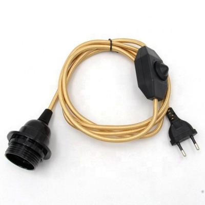 China IEC 7/7 To IEC C13 Switch Power Cord Laptop VDE European Plug Extension Cord for sale