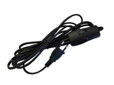 China European VDE Power Cord AC IEC 3 Ft Extension Cord With Switch for sale