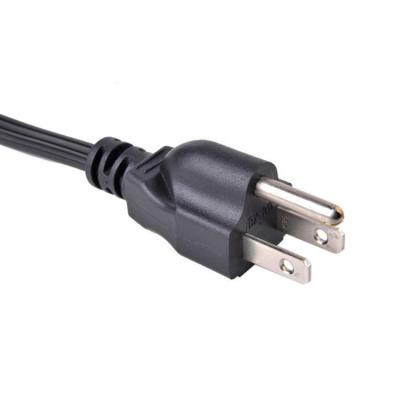China USA 3Pin UL Power Cord Electric 6ft Length safe SJT 18AWG Cable for sale