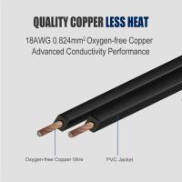 China USA 3Pin UL Power Cord Electric 6ft Length safe SJT 18AWG Cable for sale