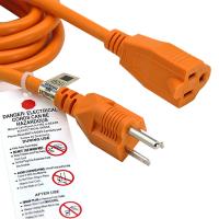 China USA 3Pin UL Power Cord Electric 6ft Length safe SJT 18AWG Cable for sale