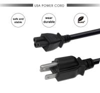 China UL Approved IEC 320 C13 Power Cord USA 3 Pin Black Computer Power Cord Plug for sale