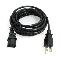 China 14-18awg Laptop 3 Prong Power Cord 6 Foot Black SIPU American Power Cord for sale