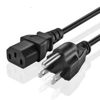 China 3 Pin US Standard Power Cable IEC C13 PVC Pure copper UL Safety Approved for sale