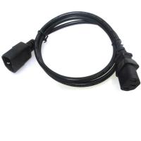 China 6 Inch Electric Power Extension Cord IEC C13 3x0.75mm2 PVC Insulated for sale