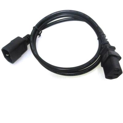 China 6 Inch Electric Power Extension Cord IEC C13 3x0.75mm2 PVC Insulated for sale