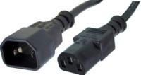 China UL Approved AC Safe Extension Cord 18AWG 0.8m 3 Prong AC Power Cord For TV for sale