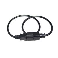 China 250V 10A AC Power Extension Cord C13 C14 1.2m 1.5m 1.8m For Refrigerator for sale