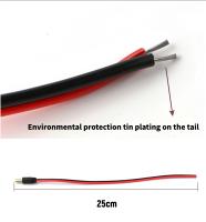 China 5AWG -  32AWG UL DC Power Cord 2.1mm Positive negative connector for sale