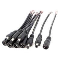 China Male To Female DC Power Extension Cable 2.1mm 5AWG For CCTV Router for sale