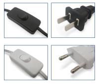 China Laptop Electric 2.0m Switch Power Cord 303 European 2 Pin Extension Lead for sale