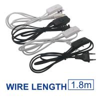 China Laptop Electric 2.0m Switch Power Cord 303 European 2 Pin Extension Lead for sale