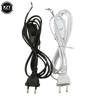 China European Plug Extension Cord With Inline Switch 1.2M 1.5M 1.8M Length ROHS VDE for sale