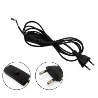 China European Plug Extension Cord With Inline Switch 1.2M 1.5M 1.8M Length ROHS VDE for sale