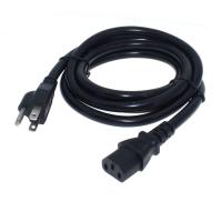 China USA Three Prong UL Power Cord 14AWG 8 ft Length for Home appliance for sale