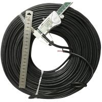 China 2x1mm Rubber Insulated Flexible Cable 100 meter/roll For Electronic Equipment for sale