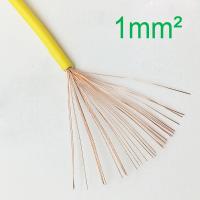 China Low Resistance PVC Insulated Flexible Cable 1mm PVC Armoured Cable for sale