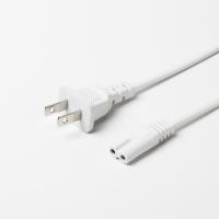 China Slat Lamp PVC Insulated Flexible Cable 3 gauge 0.75MM IEC 320 C13 power cord uk plug for sale