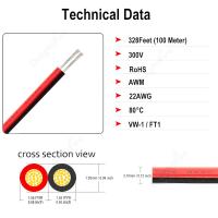 China 4Pin 5Pin 6Pin PVC Insulated Flexible Cable Copper Wire 18 20 22AWG JST SM Connector for sale