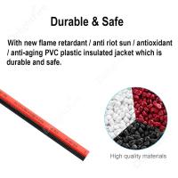 China 18AWG PVC Electric Wire Cable JST SM Connector 20m Length CSR Approved for sale