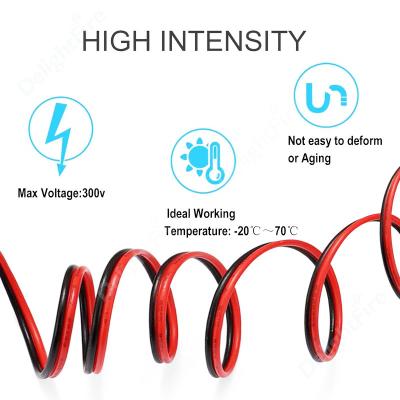 China 5m 10m 20m PVC Insulated Flexible Copper Wire 18AWG 80C 300V For Electrical Appliance for sale