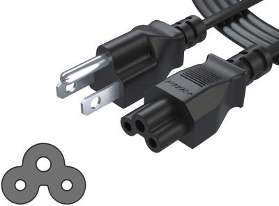 China 18 20 22AWG UL Listed Outdoor Extension Cord Nema 1 15 Power Cord for sale