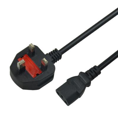 China ROHS UK Computer Power Cord Tripp Lite Standard IEC 320 C5 3 Prong Female for sale