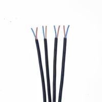 China Insulated Rubber Power Cord 1mm anti aging Soft Flexible Electronic Wire for sale