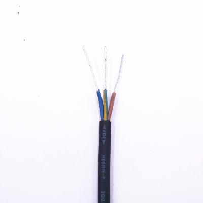 China H05RN-F 3x0.75mm2 Rubber Insulated Cable 3 Core Rubber Cable for sale