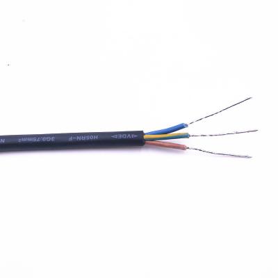 China 3X0.75mm2 Rubber Sheathed Cable H05RN-F EPR CSP Flexible Cable for sale