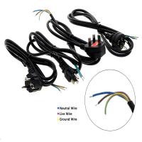 China Electrical 5ft Appliance Power Cord US UL Plug 3 Prong Cord For TV for sale