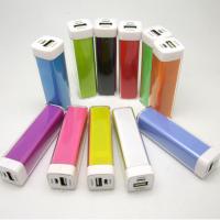 China 2000MAH Colorful Metal Power Bank 91x25x25MM For Gift Usage for sale