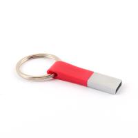 China High Speed 32G 64GB 128GB Plastic USB Flash Drive With Ring For Car Key Backpack Plastic With Key Ring for sale