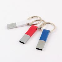 China High Speed 32G 64GB 128GB Plastic USB Flash Drive With Ring For Car Key Backpack Plastic With Key Ring for sale