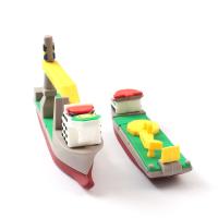China 3D Copy Real PVC USB Drive Sailing Ship Customized Shapes for sale