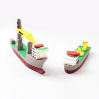 China 3D Copy Real PVC USB Drive Sailing Ship Customized Shapes for sale