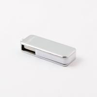 China One Side Doming Logo 3.0 2.0 Twist USB Drive Metal 360 Degree for sale