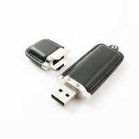 China Customized Colors Leather Flash Drive Memory 30MB USB 3.0 256GB 512GB for sale