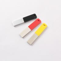 China Silver Shiny USB Pen Drive 2.0 64GB 128GB 20MB/S Custom Logo And Box for sale